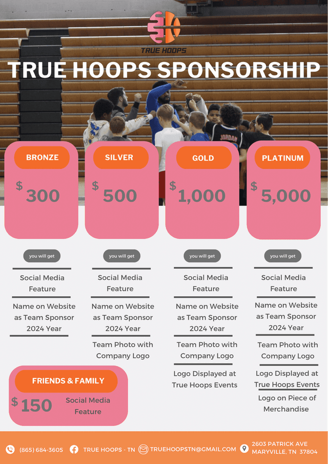 Empower Maryville's Youth Through Basketball | True Hoops TN